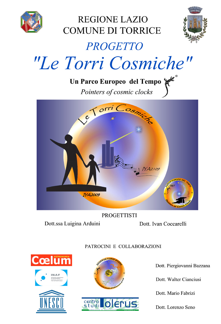 Le Torri Cosmiche, Un Parco Europeo Del Tempo | Coelum Astronomia Le Torri Cosmiche, Un Parco Europeo Del Tempo | Coelum Astronomia
