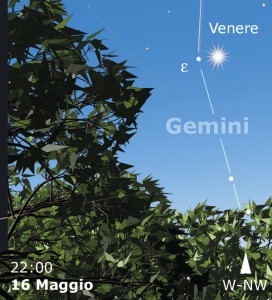 Venere In Congiunzione Con Mebsuta | Coelum Astronomia