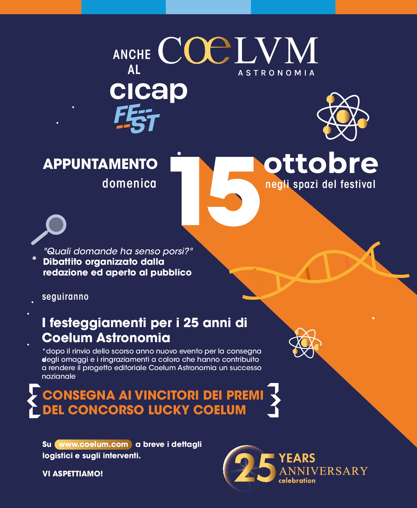A Padova I Festeggiamenti Per I 25 Anni Di Coelum | Coelum Astronomia A Padova I Festeggiamenti Per I 25 Anni Di Coelum | Coelum Astronomia