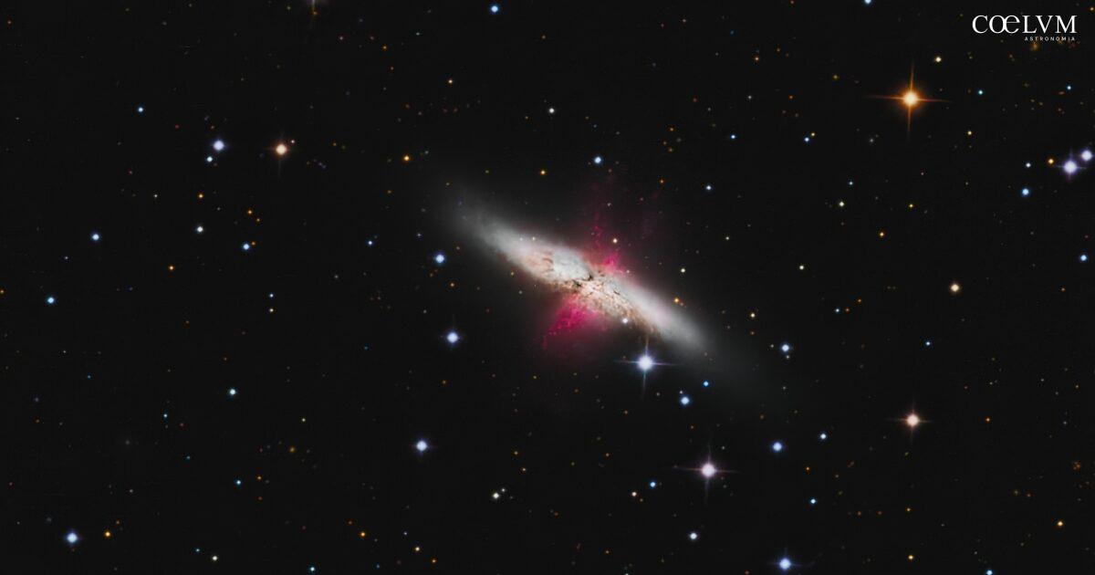M82 Galassia Sigaro NGC3034 | Coelum Astronomia