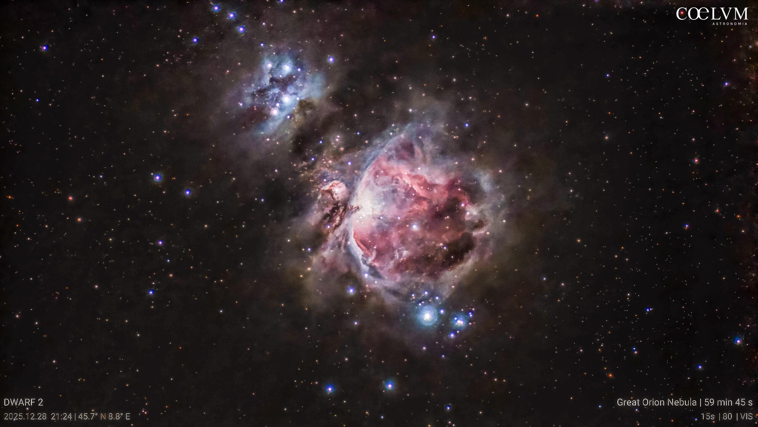 La Grande Nebulosa Di Orione E La Running Man Nebula | Coelum Astronomia