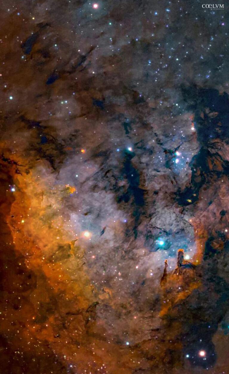 NGC6820 - NEBULOSA AD EMISSIONE | Coelum Astronomia