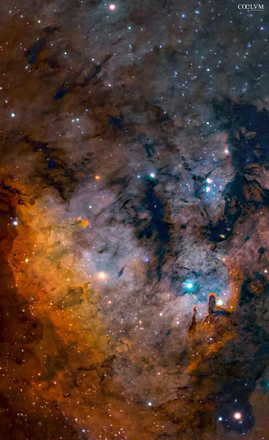 NGC6820 - NEBULOSA AD EMISSIONE | Coelum Astronomia