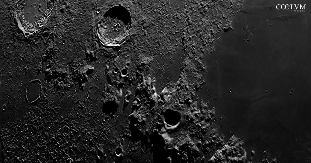 Monti Caucasus al sorgere del Sole lunare | Coelum Astronomia