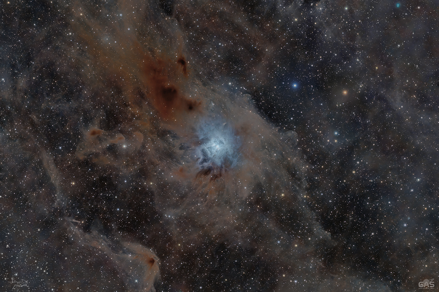 NGC 7023 - IRIS E Nebulosa Oscura - Coelum Astronomia NGC 7023 - IRIS E Nebulosa Oscura - Coelum Astronomia