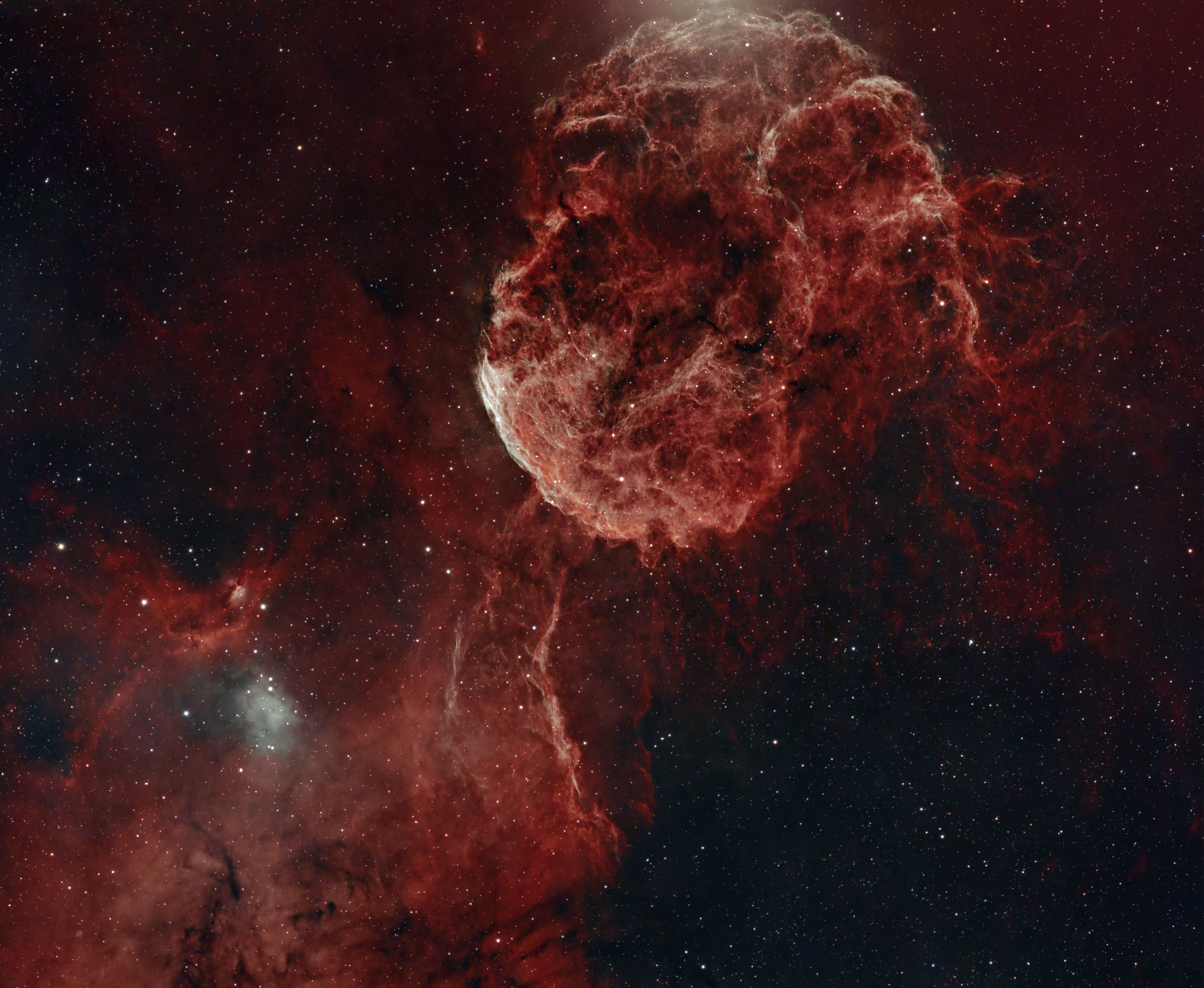 THE JELLYFISH NEBULA - Coelum Astronomia